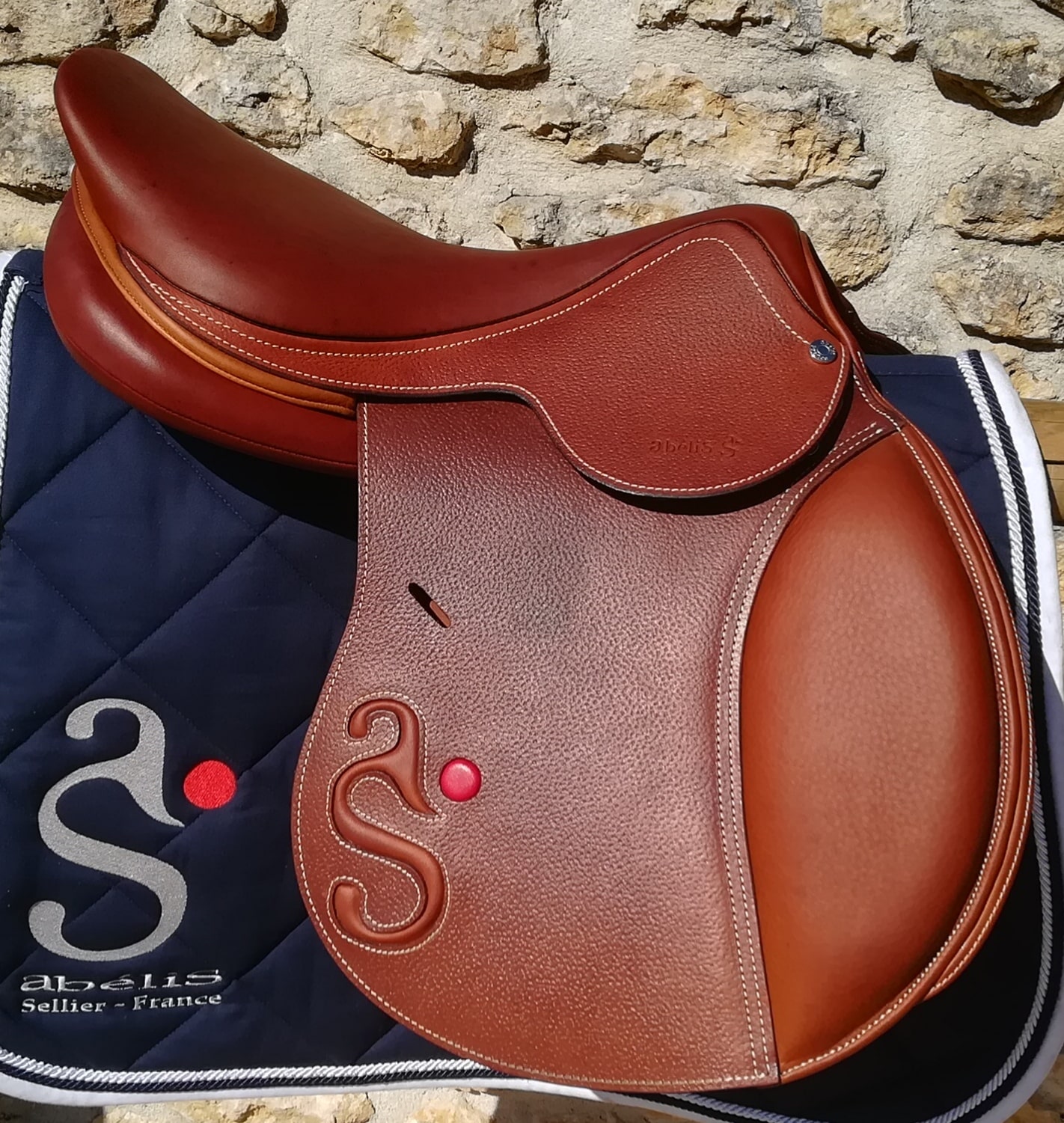 Selle d'équitation mixte en cuir fabriquée par votre artisan sellier en ...